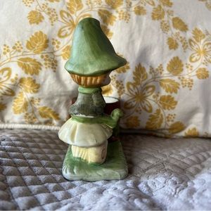 JASCO | Art | Vintage Jasco 978 Elf Gnome On Mushroom Candle Holder ...